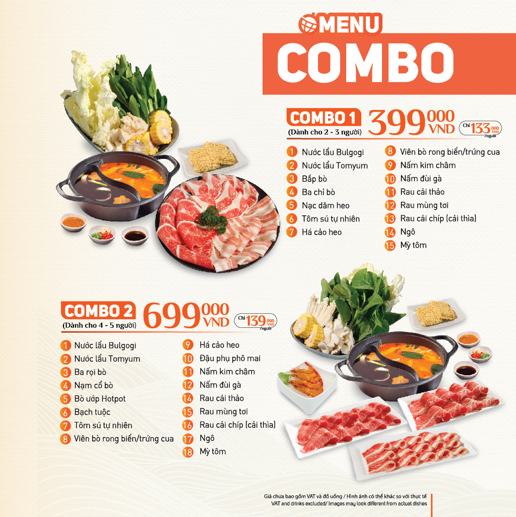 Menu 1 - Hotpot