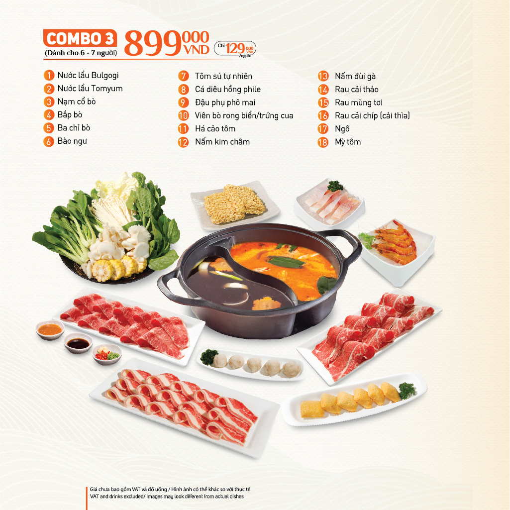 Menu 1 - Hotpot